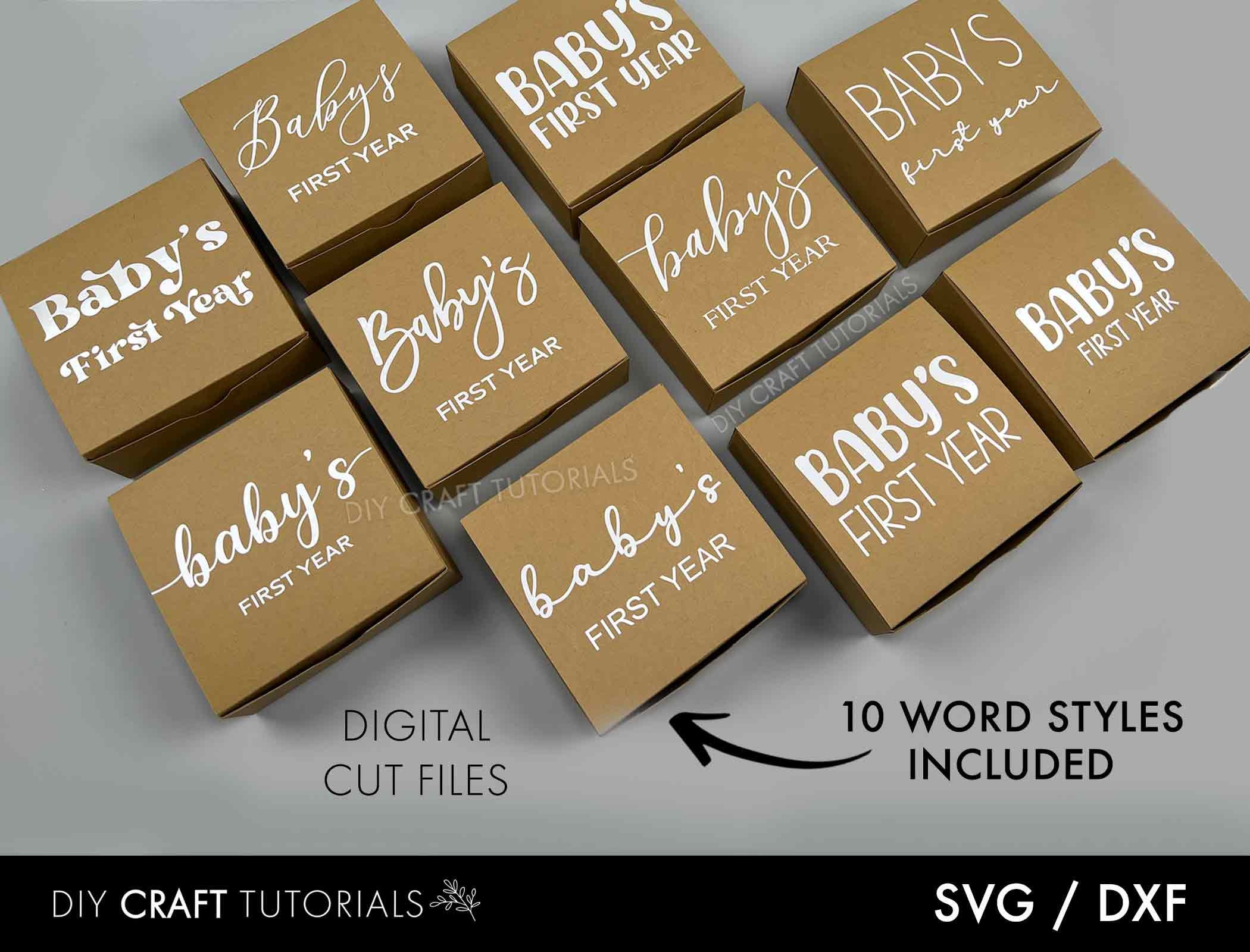 Milestone Box Template Milestone Box SVG Milestone Discs - Etsy Canada