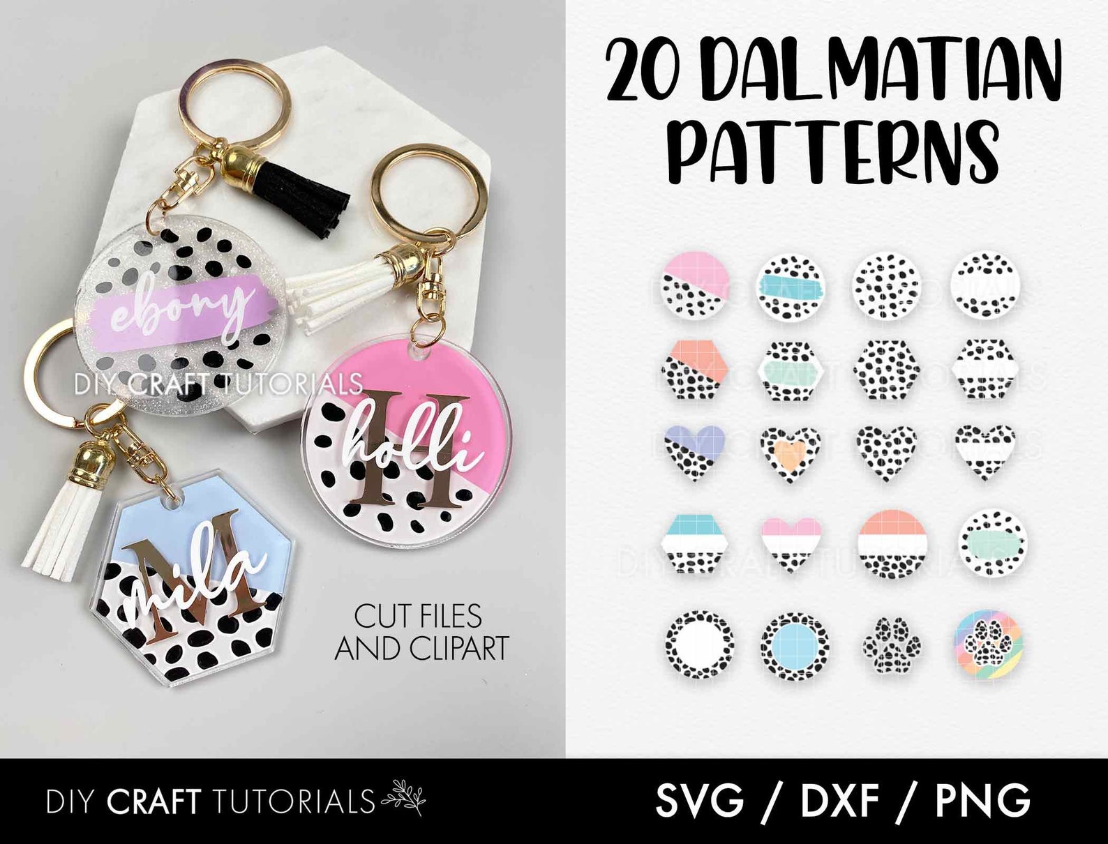 Keychain SVG Bundle Keychain Pattern SVG Bundle Keychain - Etsy
