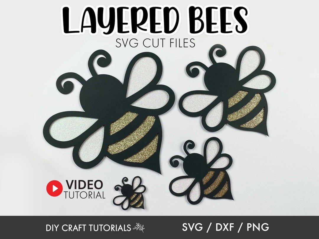 Bee SVG, Honey Bee Svg, Cute Bee SVG, Bumble Bee Svg, Bee Kind, Svg for ...