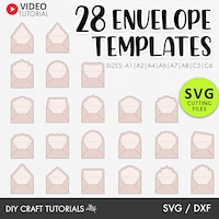 Envelope Bundle SVG Files - Etsy