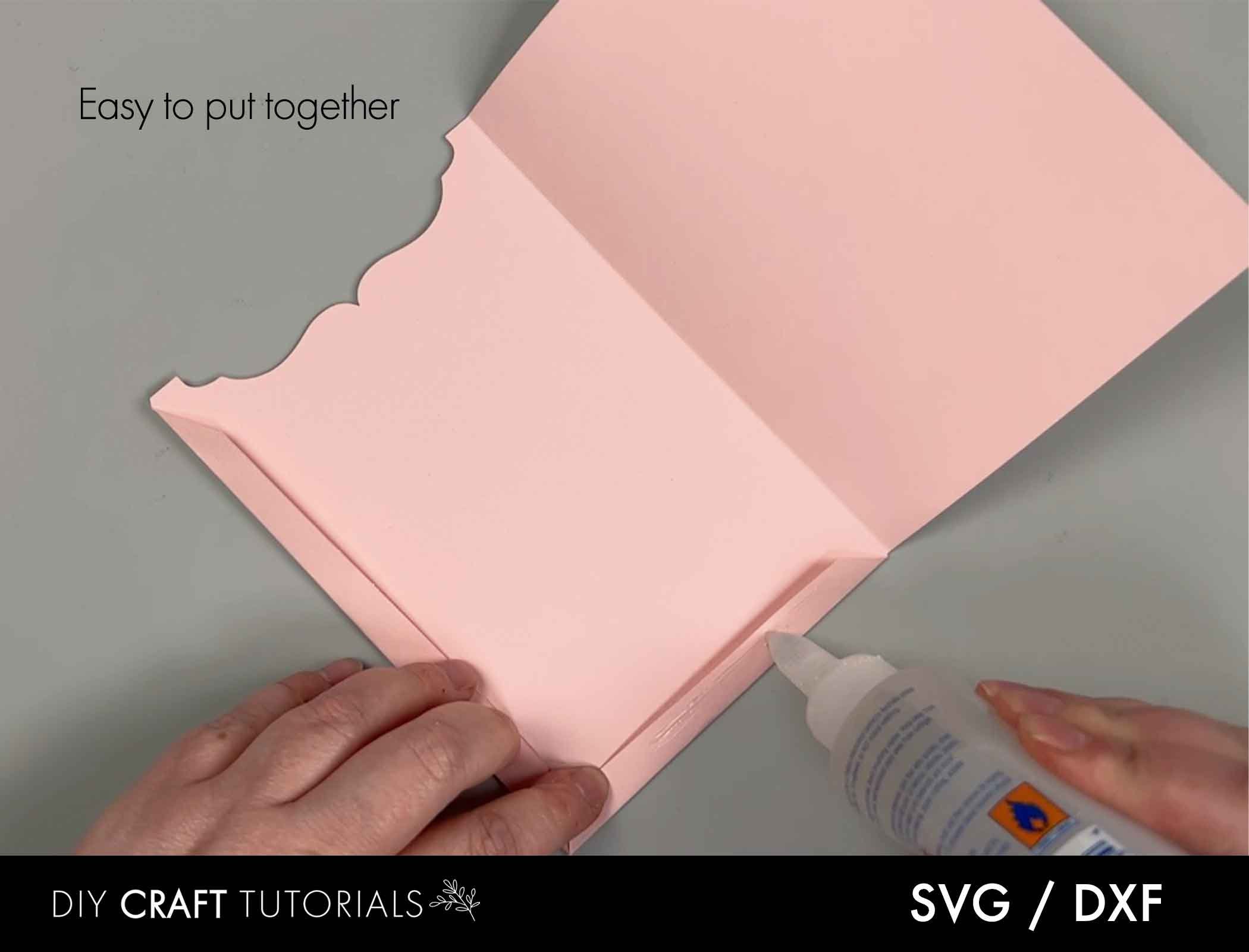 5x7 Pocket Sleeve Envelope Templates for Cricut Silhouette - Etsy