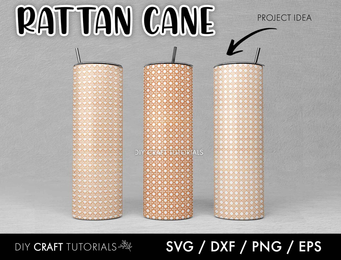 5 Rattan Cane Seamless Patterns Rattan SVG Rattan Bundle - Etsy