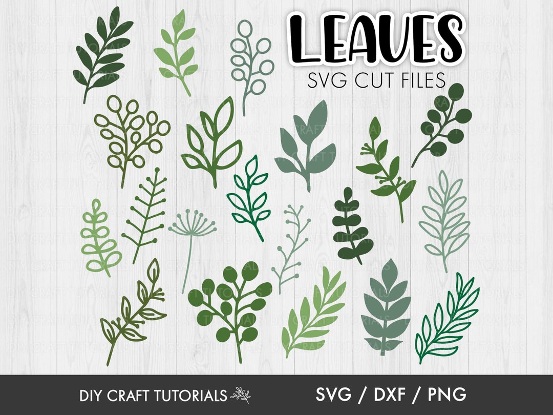 SVG Bundle, Leaves Svg, Layered Leaf Svg, Fall Leaf Svg, Autumn Leaf ...