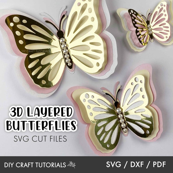 Butterfly Svg - Etsy