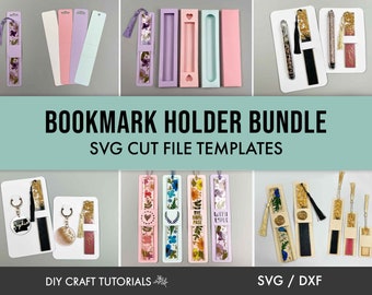 Bookmark Sleeve Svg, Bookmark Box Svg, Bookmark Display Card Svg ...