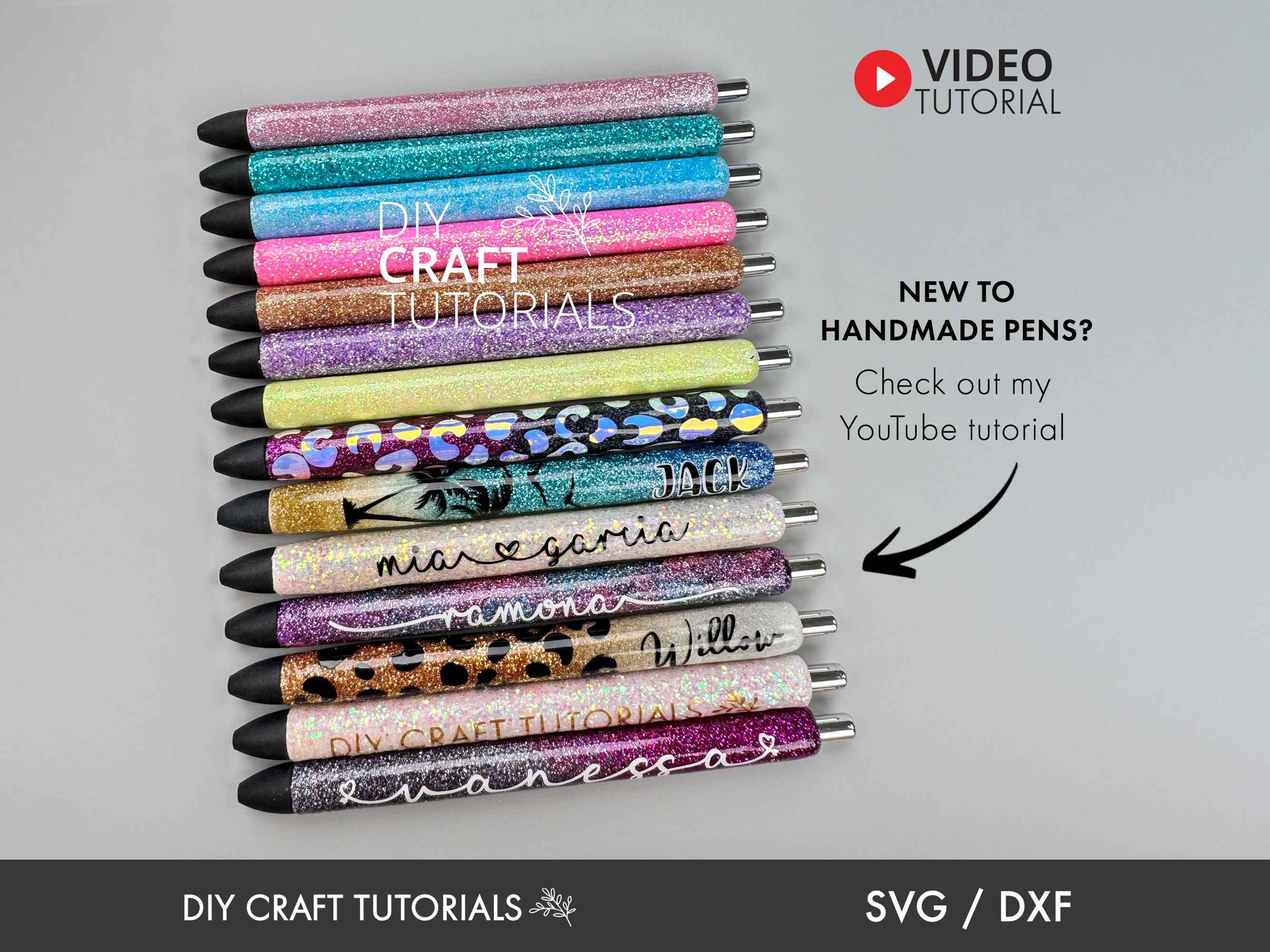 DIY Pen Box Template for Epoxy Resin Pens, Pen Box SVG, Epoxy Pen Box ...