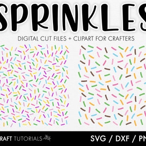 Sprinkles Svg, Sprinkles Pattern Svg, Donuts Svg, Confetti Pattern Svg ...