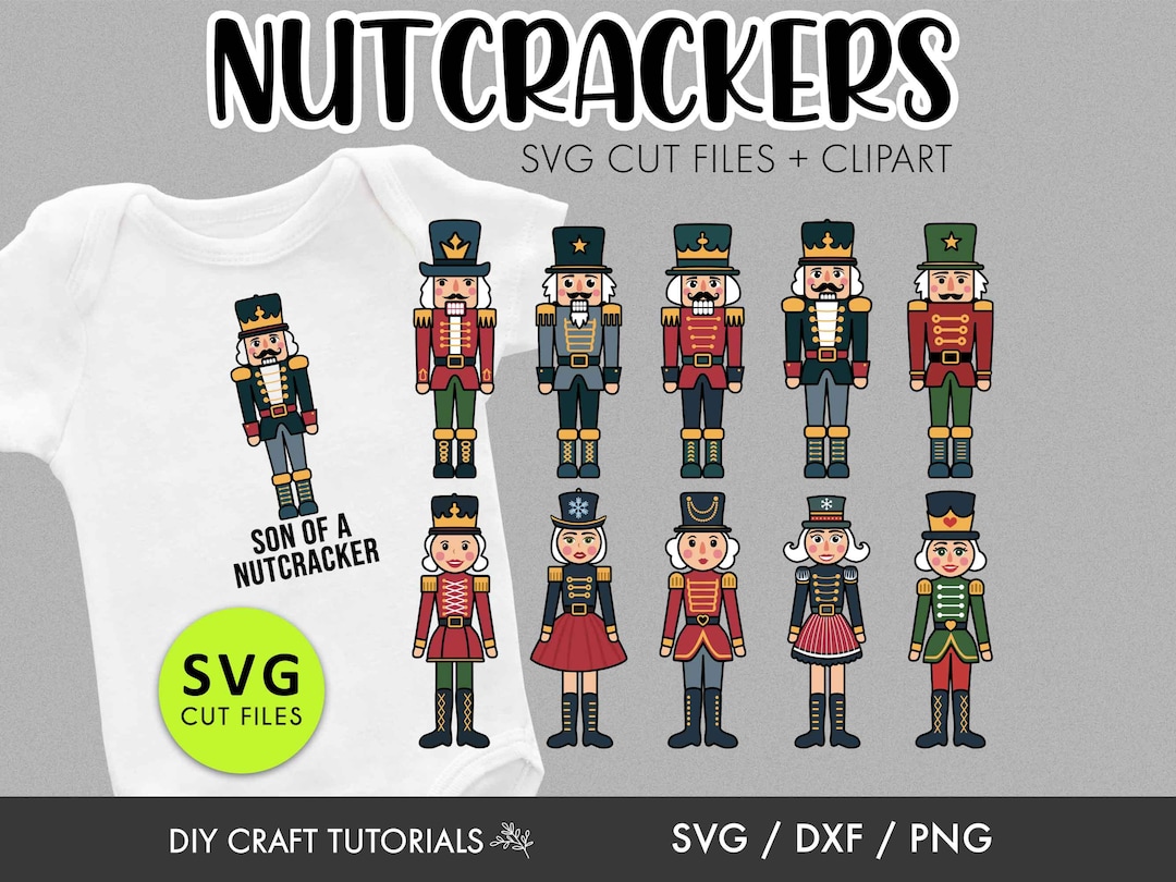 Weihnachten Nussknacker SVG, Nussknacker Png, Nussknacker SVG-Datei ...