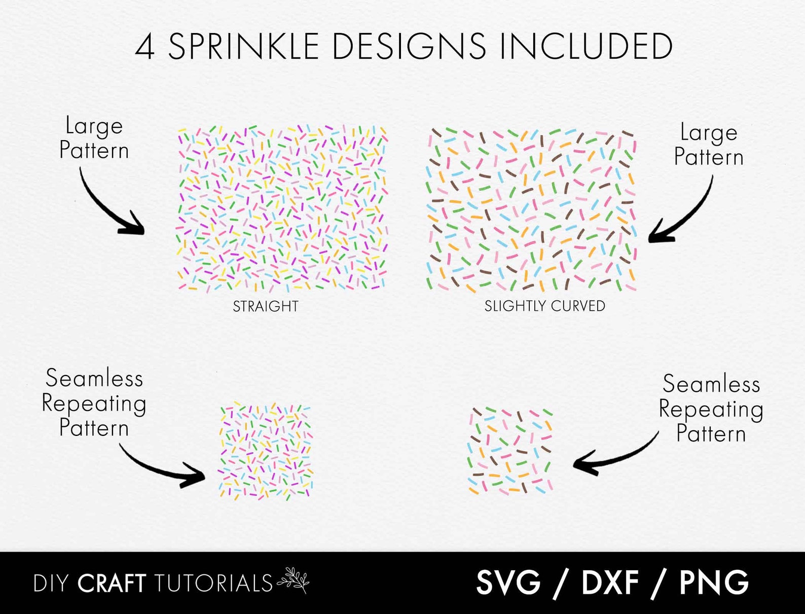 Sprinkles Svg Sprinkles Pattern Svg Donuts Svg Confetti - Etsy Australia