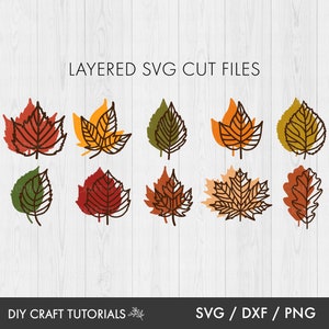 Autumn Leaves Svg, Leaf Svg, Leaves Svg, Fall Leaves Svg, Fall Leaf Svg ...