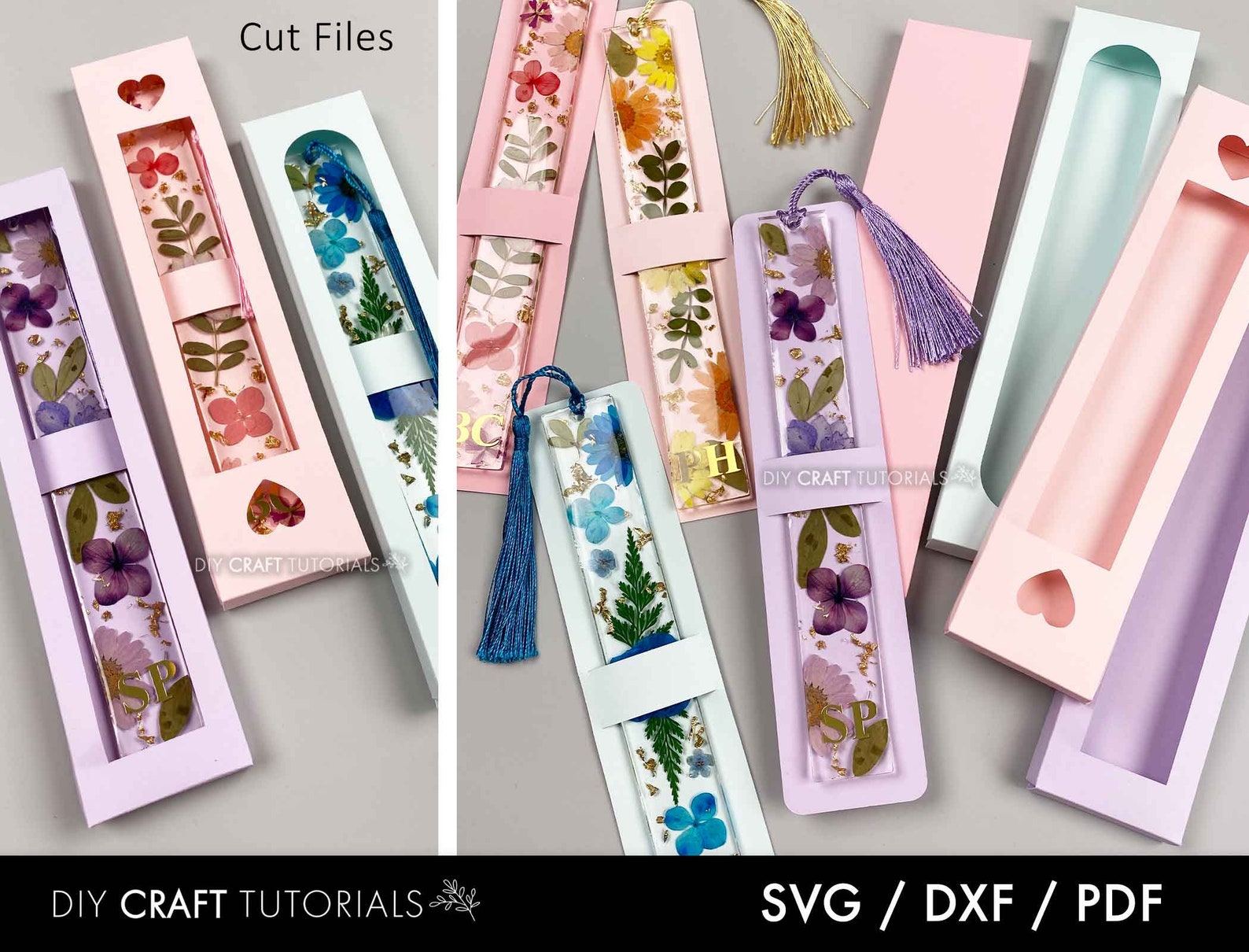 Bookmark Box Svg Bookmark Sleeve Svg Bookmark Holder Svg - Etsy