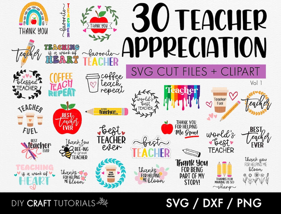 Teacher Appreciation Svg, Teacher Svg, Teacher Quote Svg, Teacher Shirt ...