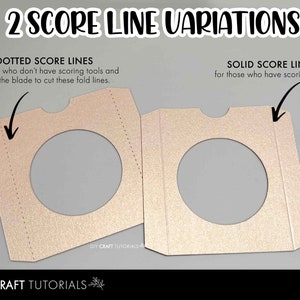 Bookmark Box SVG Bundle: Sleeve & Display Card Templates (digital ...