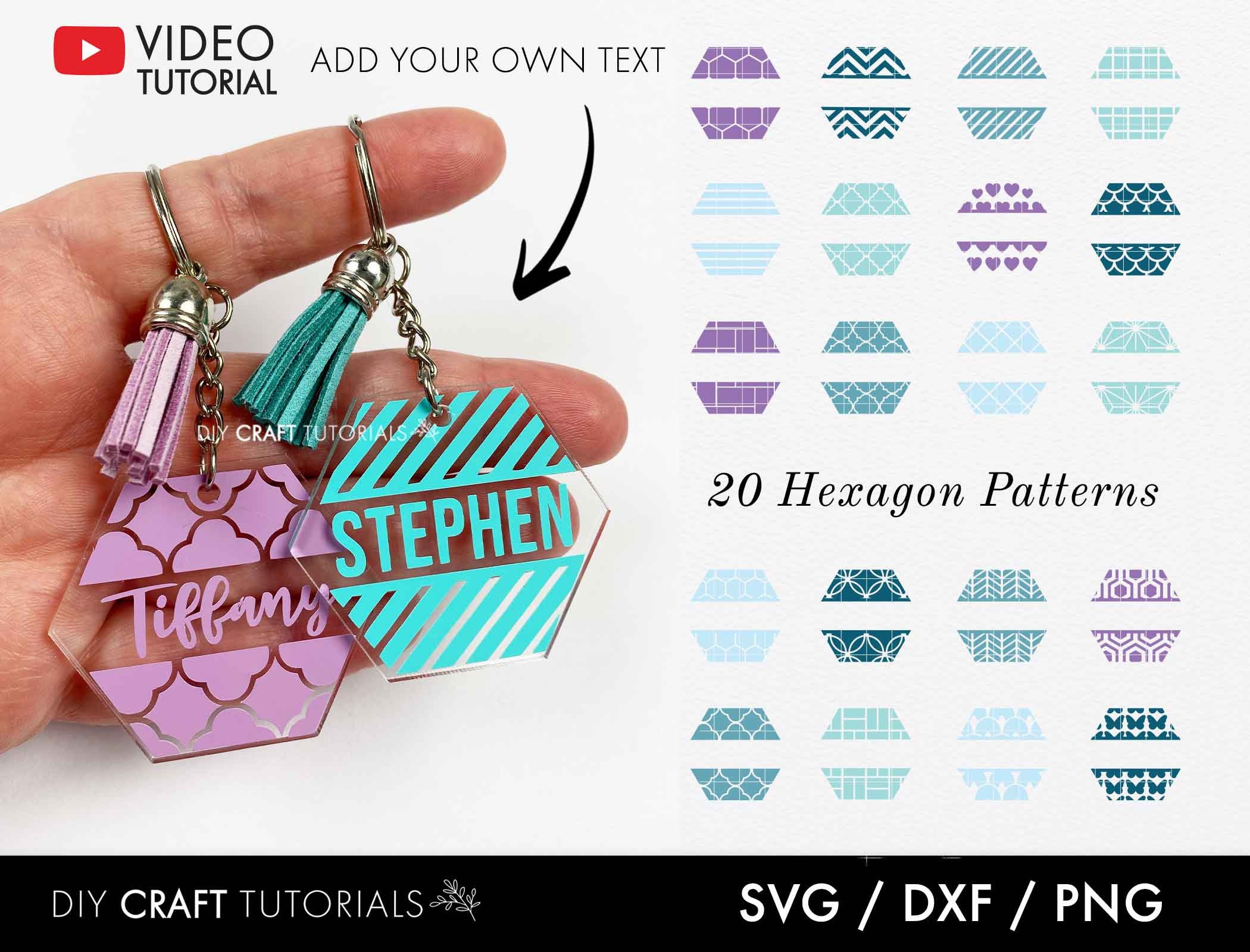 Keychain Pattern SVG Bundle Keychain SVG Bundle Keychain - Etsy Australia