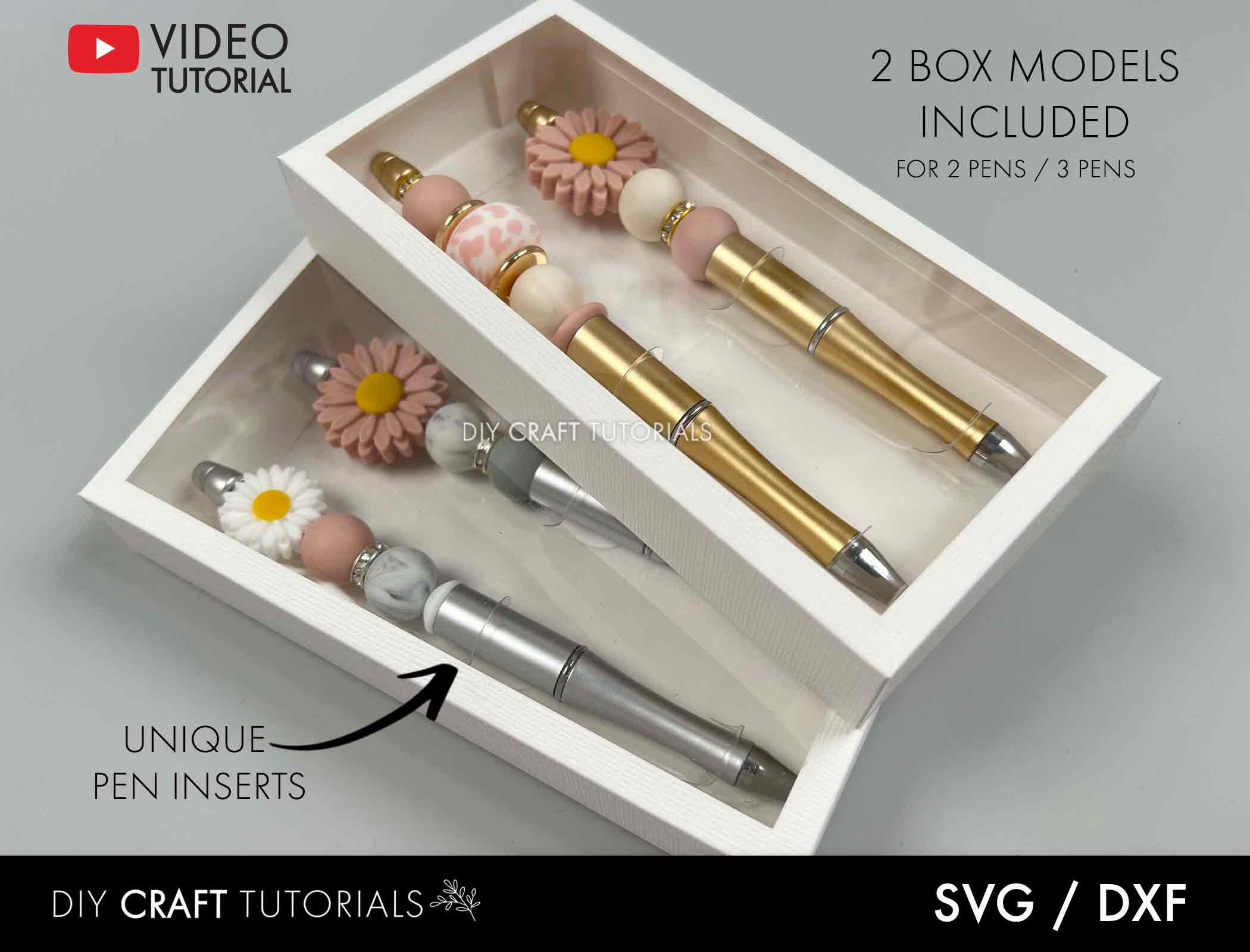 Bead Pen Box Template Beaded Pen Box SVG Pen Box SVG Beaded - Etsy ...