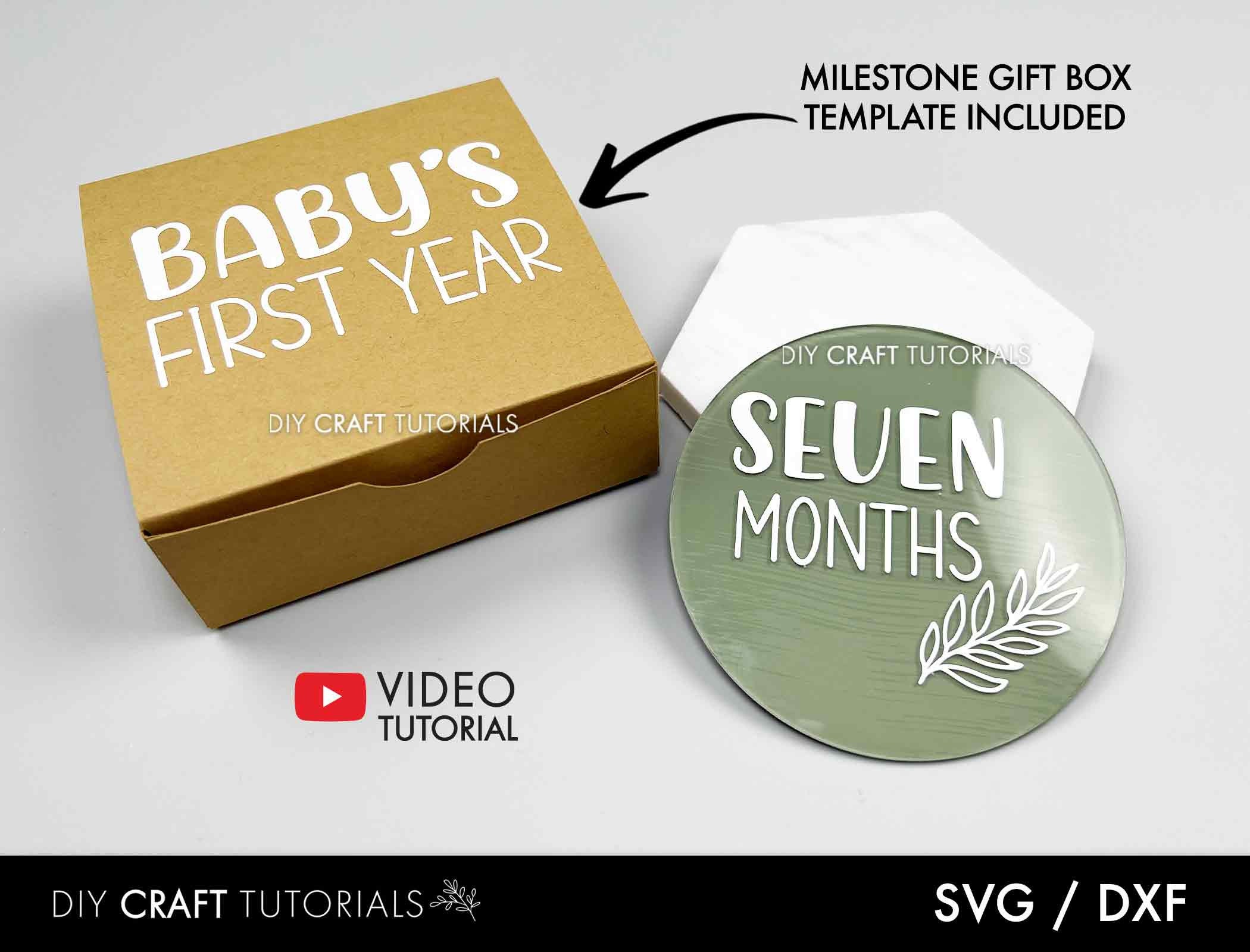 Milestone Discs Svg Baby Milestone SVG Baby Milestone Rounds - Etsy