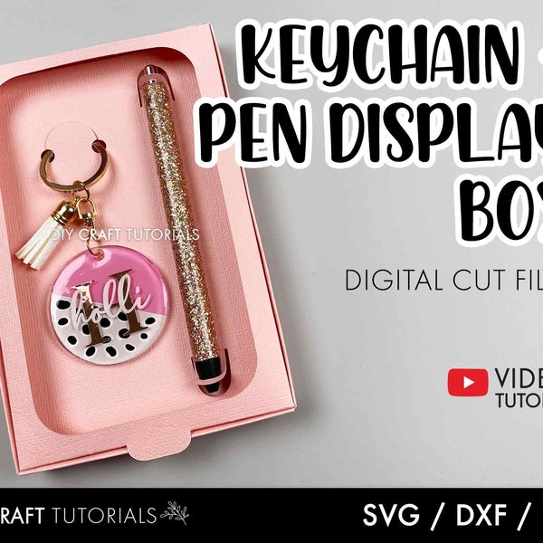 Pen and Keychain Box - Etsy