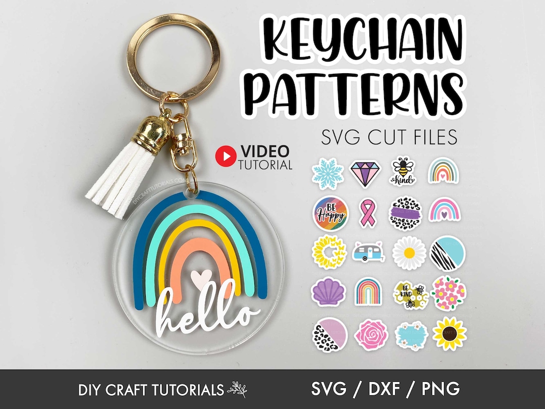 Keychain Pattern Svg, Round Pattern Svg, Circle Patterns Svg, Keychain ...