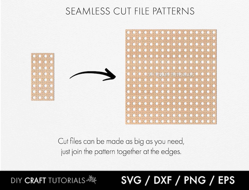 5 Rattan Cane Seamless Patterns, Rattan SVG, Rattan Bundle Svg, Rattan ...