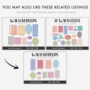 Wavy Shape Svg, Wavy Invitation Svg, Wavy Frame Svg, Wave Svg, Wavy ...