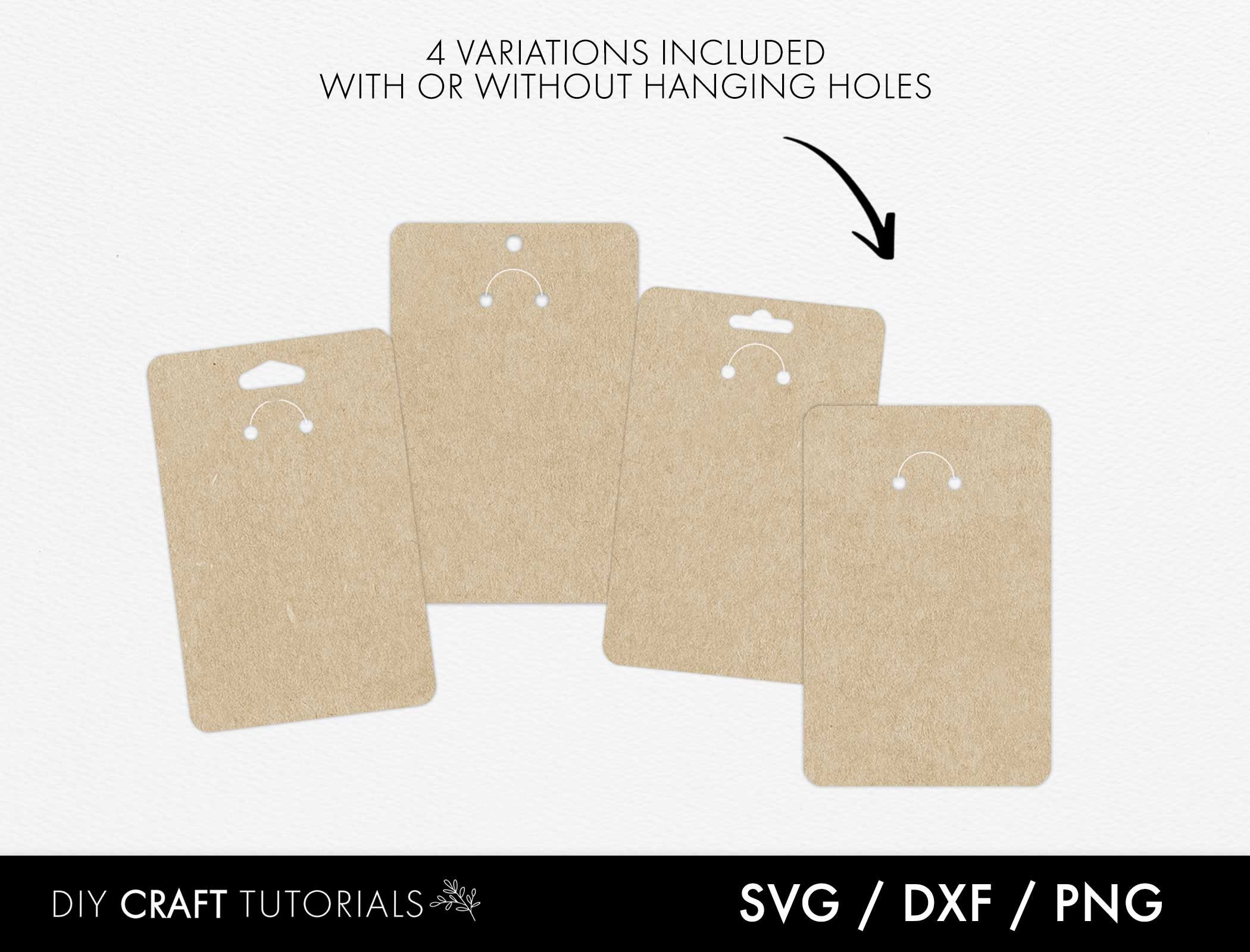 Keyring Display Card Svg Keyring Display Card Template - Etsy