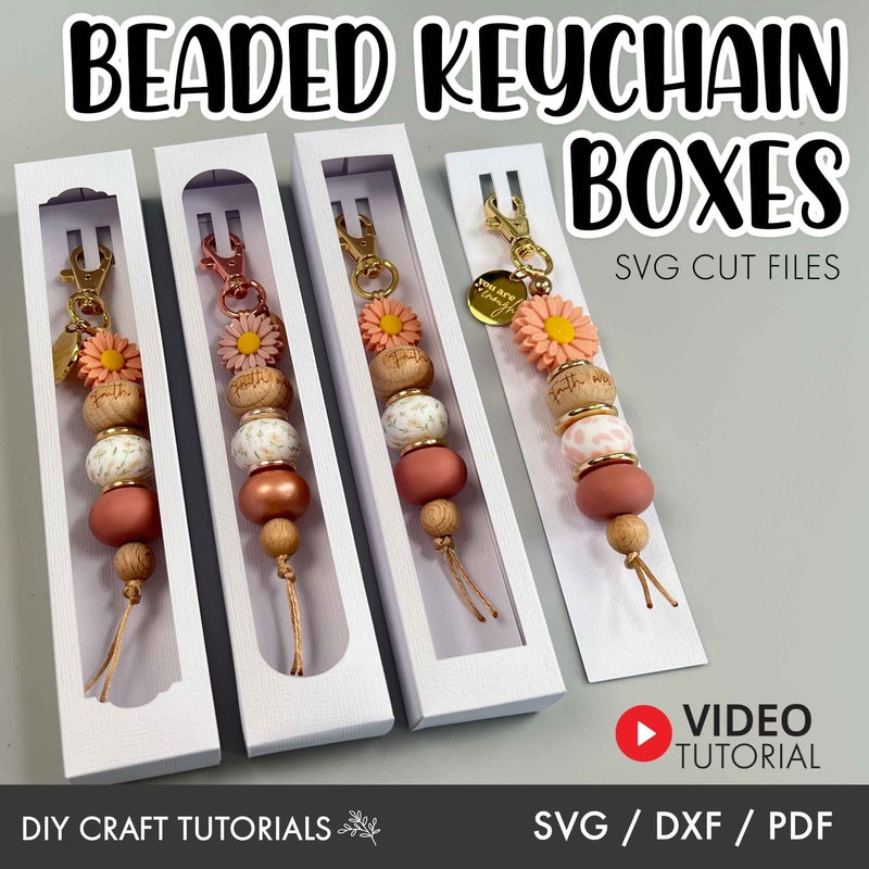 Beaded Keychains - Etsy