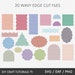 Wavy Edge Svg, Wavy Invitation Svg, Wavy Shape Svg, Wavy Frame Svg ...