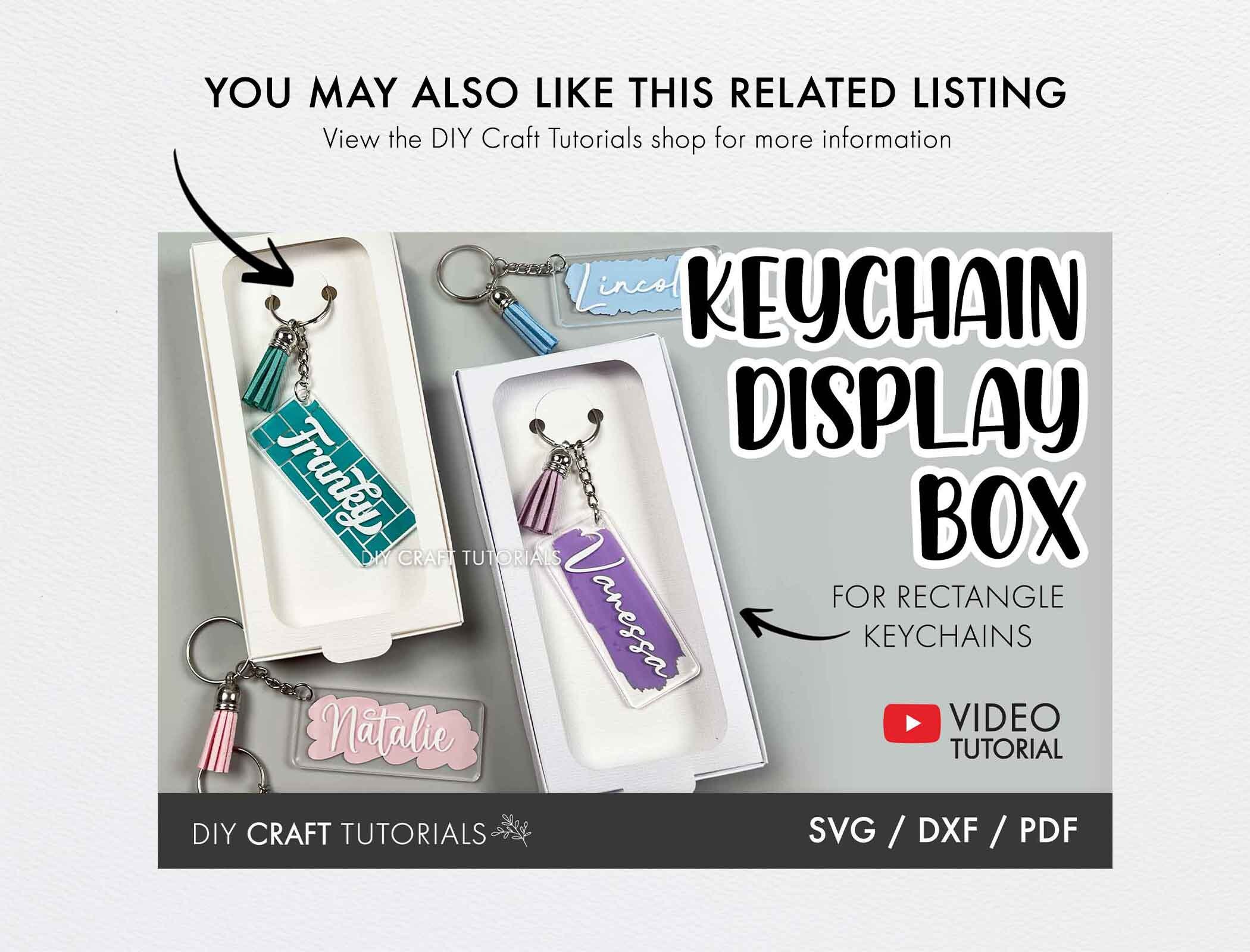 Rectangle Pattern SVG Keychain Svg Keychain Svg Bundle - Etsy Australia