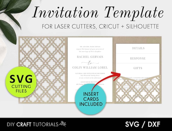 Tri Fold Wedding Invitation Template Diy Triple Invitation Tutorial: