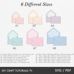 PRINTABLE Euro Flap Envelope Template, Printable Envelope, Envelope ...