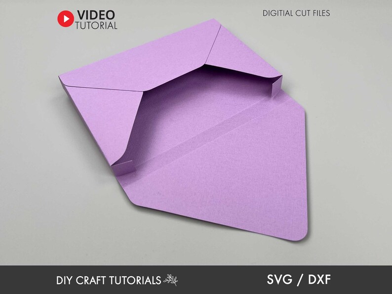 A4 Box Envelope SVG Template: 4x6 Card Cut Files - Etsy