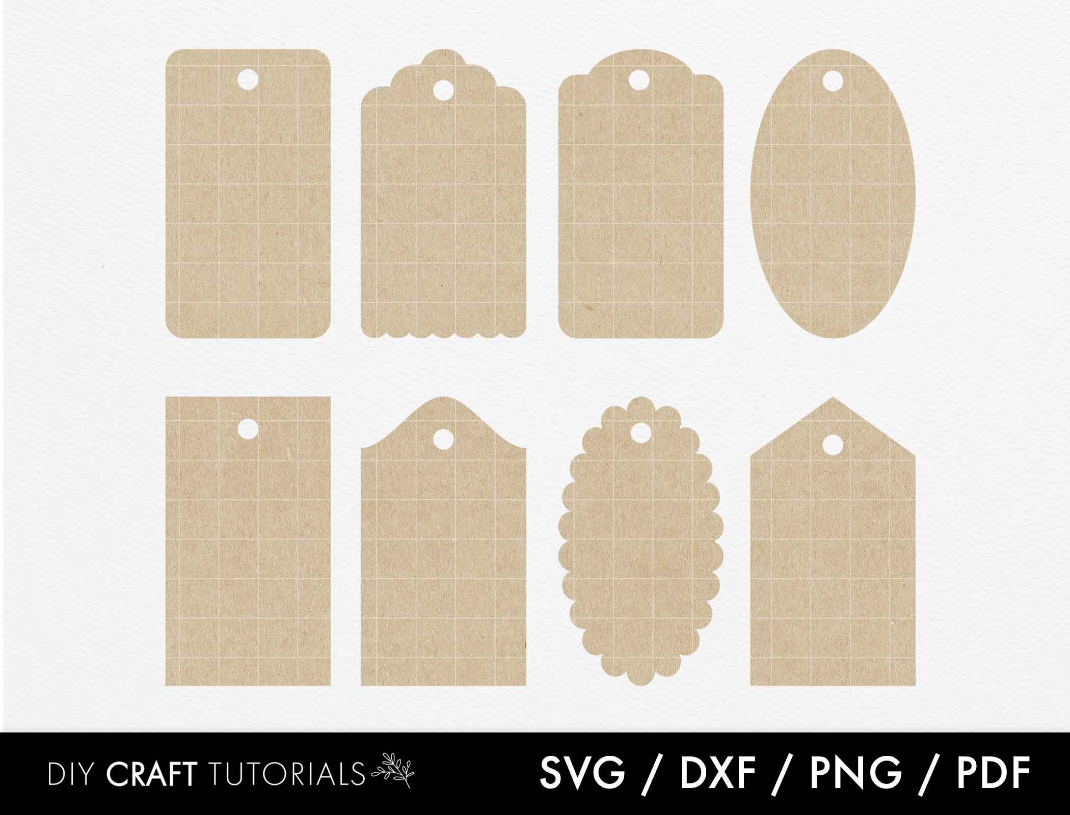 Party & Gifting label template For scrap booking fans Silhouette gift ...