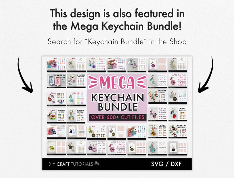 Keychains for Men Keychain Svg Round Pattern Svg Circle - Etsy