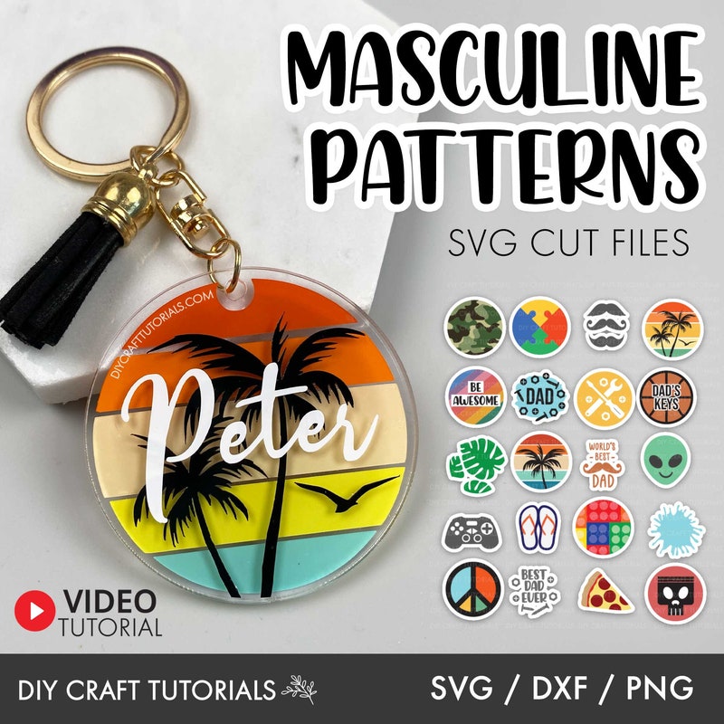 Acrylic Keychain - Etsy