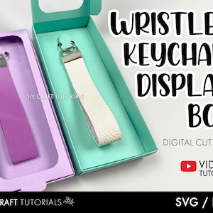 Wristlet Box SVG Keychain Box SVG Key Fob SVG Wristlet - Etsy