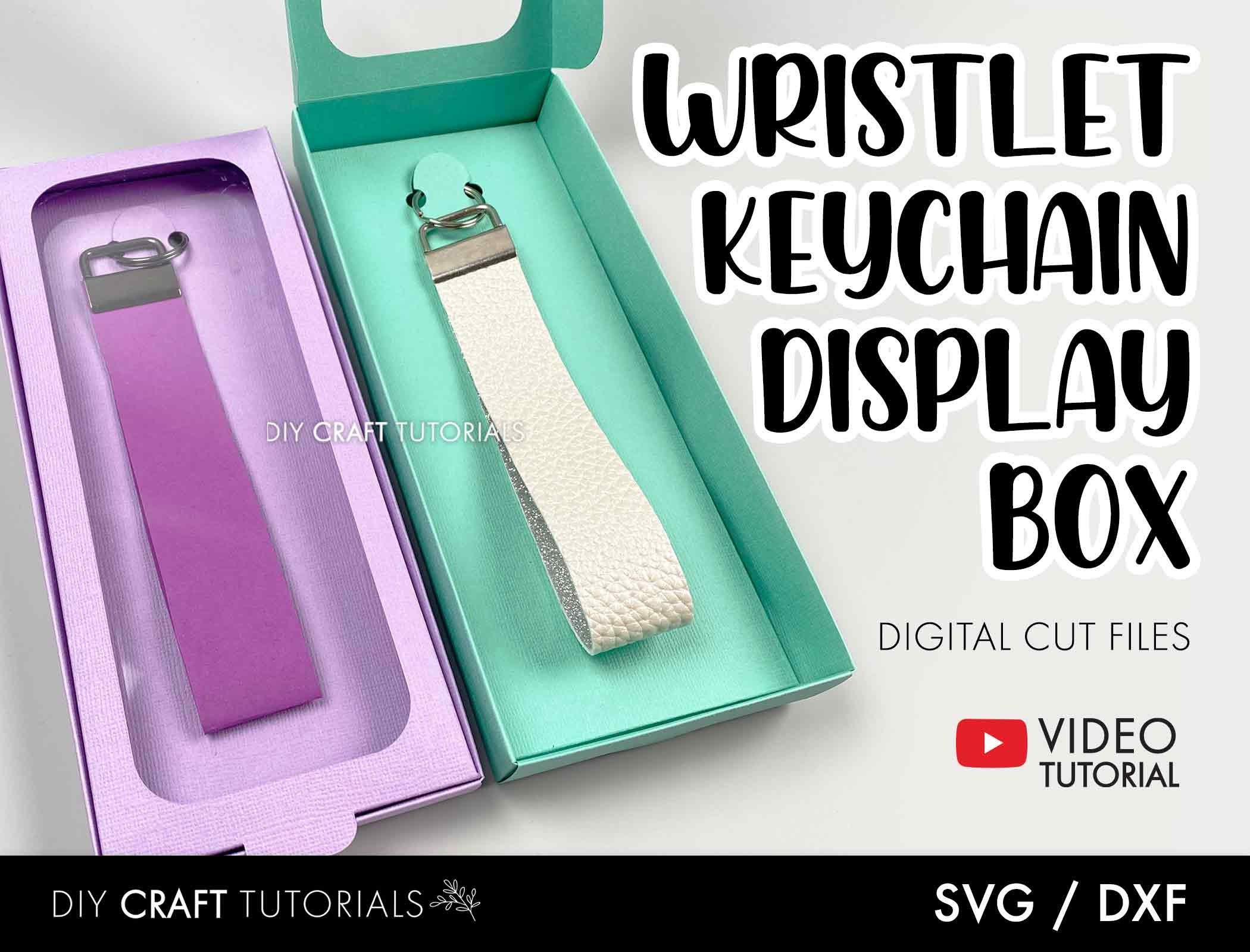 Wristlet Box SVG Keychain Box SVG Key Fob SVG Wristlet - Etsy