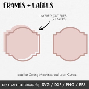 Frames SVG, Labels Svg, Tags Svg, Wavy Shape Svg, Wavy Frame Svg, Laser ...