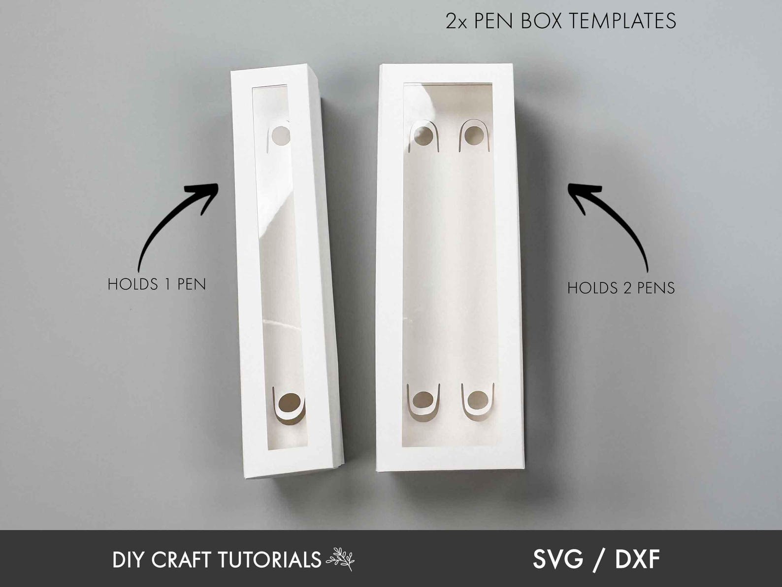 Pen Box SVG, Epoxy Pen Box Template, Glitter Pen Svg, Epoxy Pen Display ...