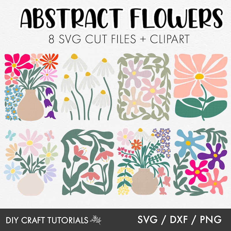 Floral Svg - Etsy