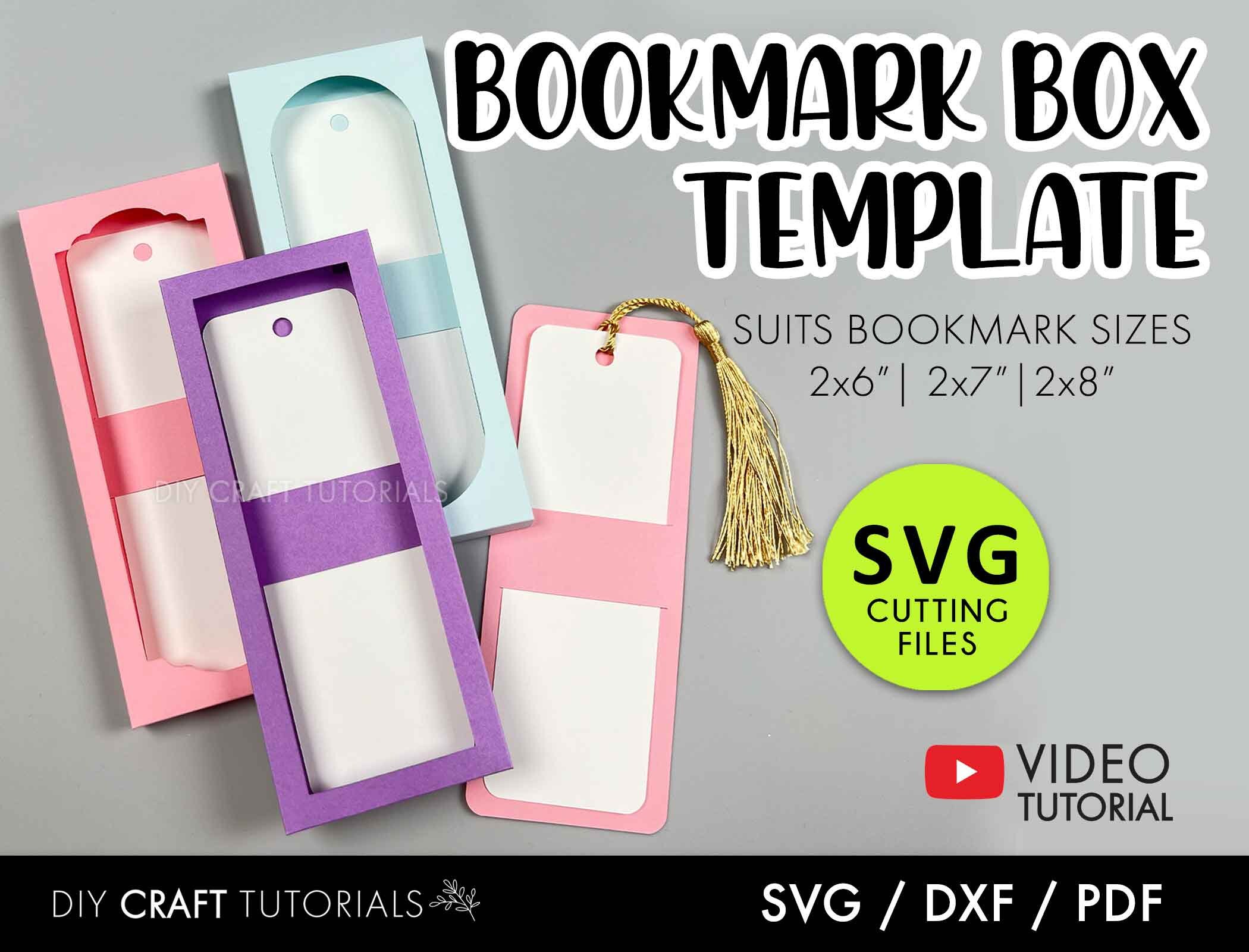 Bookmark Box Svg Bookmark Sleeve Svg Bookmark Svg Bookmark - Etsy Australia