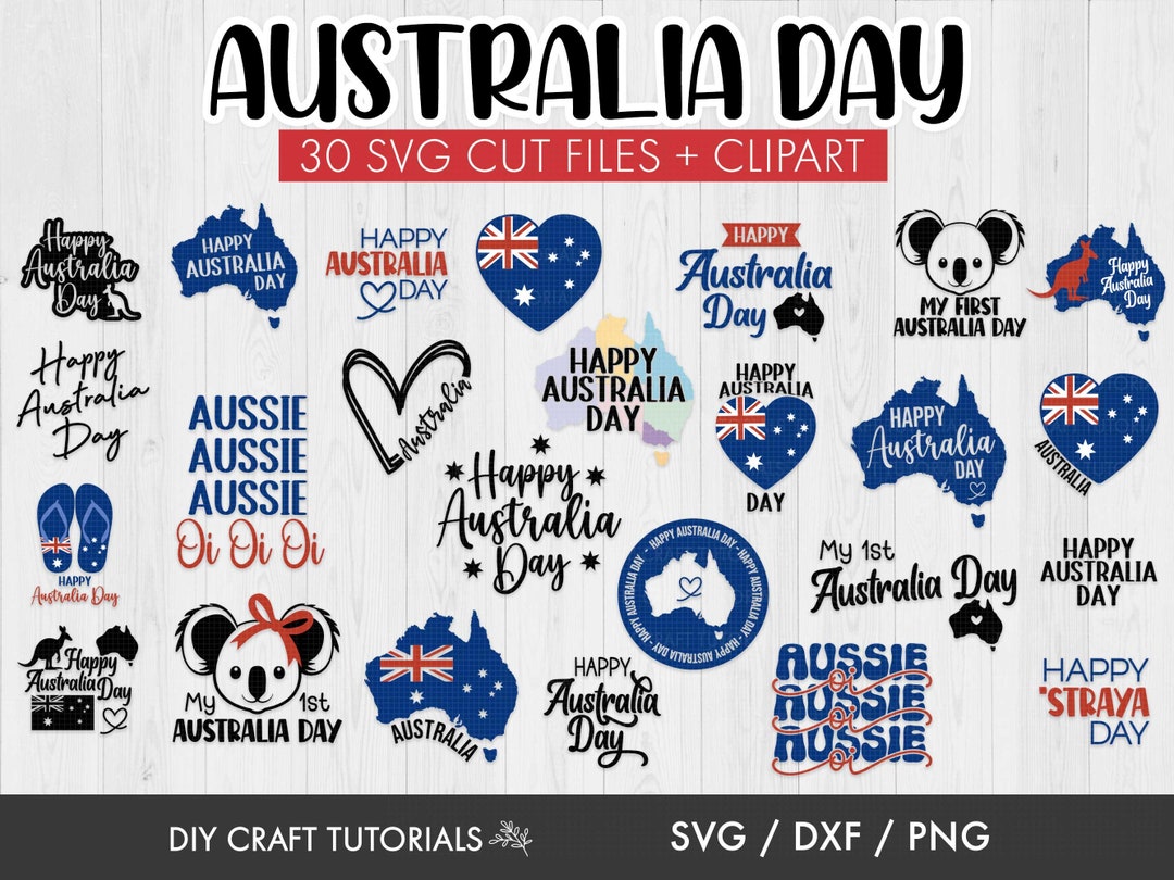 Australia Day Svg, Australia Svg, Australia Flag Svg, Australia Map Svg ...