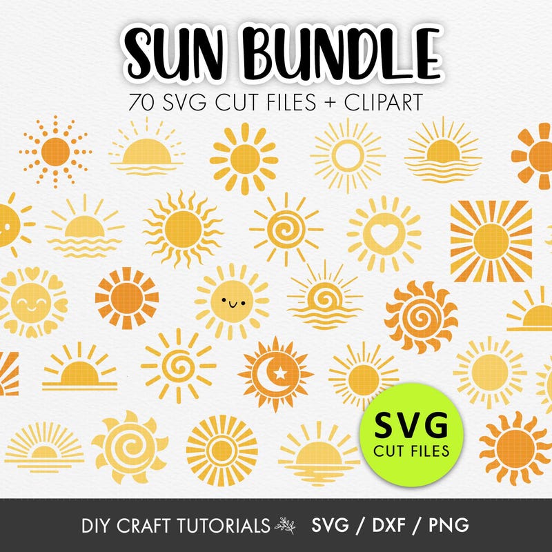 Sun Svg - Etsy