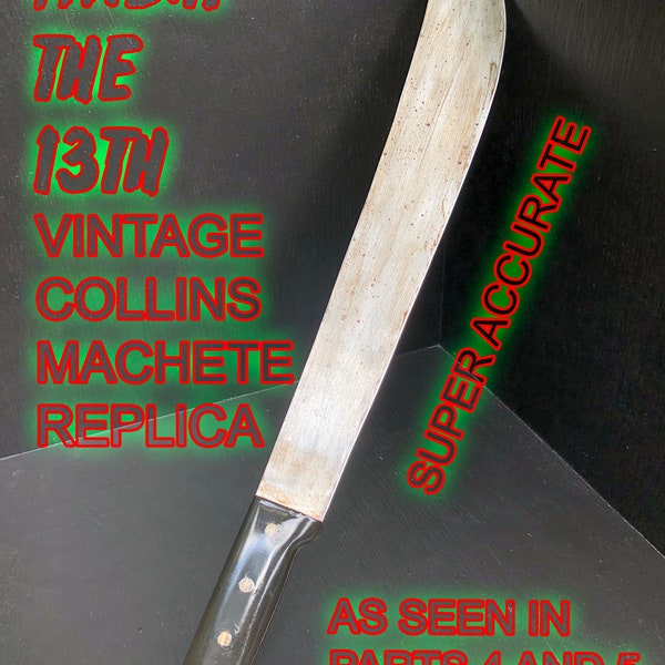 Friday the 13th Machete - Etsy