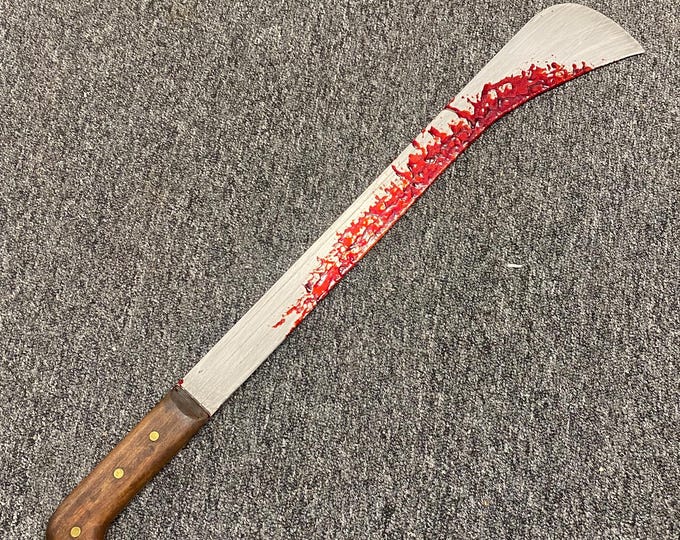 Friday the 13th Part 2 Replica Hawkbill Machete Permablood READY TO SHIP!!! - Etsy