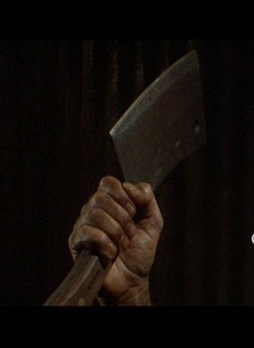 16 Inch Realistic Meat Cleaver Prop Replica Real Wood and - Etsy