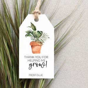TEACHER GIFT TAG | Teacher Appreciation Gift Tag | Teacher Thank You ...