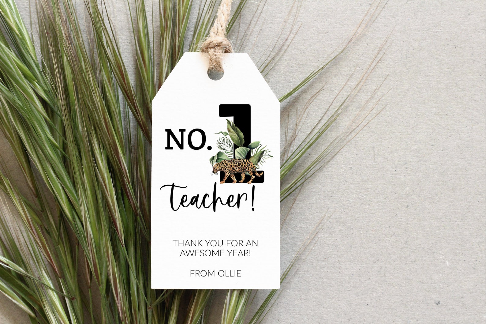 TEACHER GIFT TAG | Teacher Appreciation Gift Tag | Teacher Thank You ...