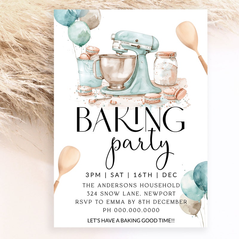Bake off Flyer - Etsy