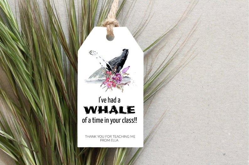 TEACHER GIFT TAG | Teacher Appreciation Gift Tag | Teacher Thank You ...