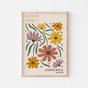 Costa Rica Poster, Costa Rica Wall Art, Costa Rica Personalised Travel ...